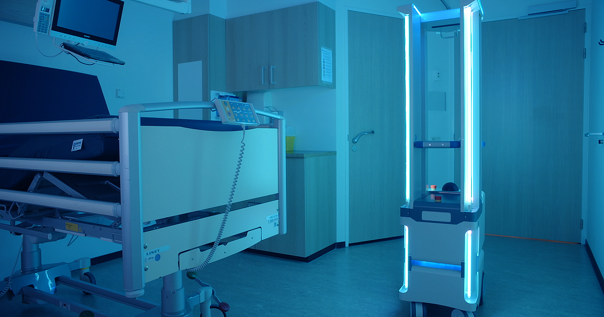 Smart disinfection in hospitals with Loop Robots… | KPN IoT