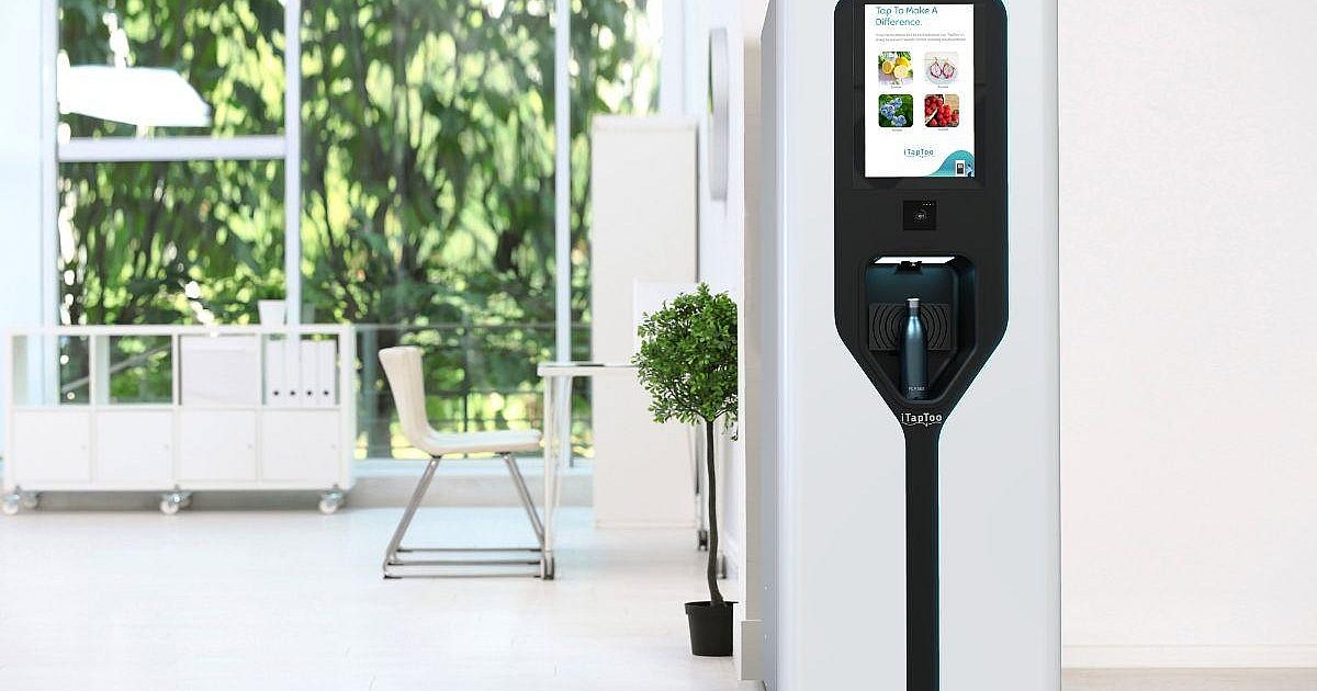 iTapToo: the sustainable drink vending machine of… | KPN IoT